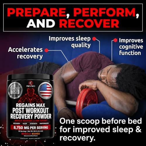 enhance muscle recovery with Regains powder