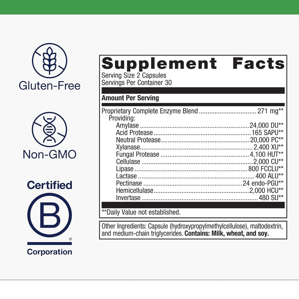 Enhance nutrient absorption with enzymes