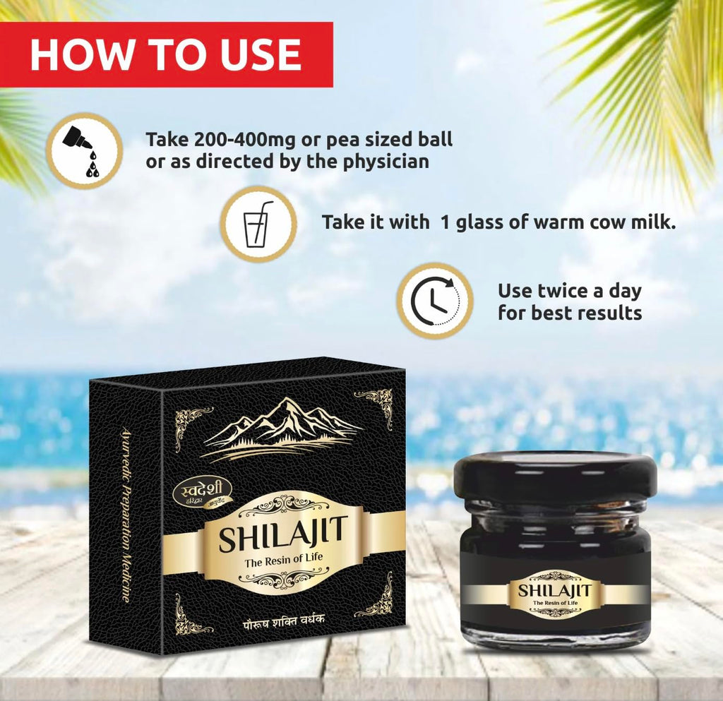 Enhance nutrient absorption with Shilajit
