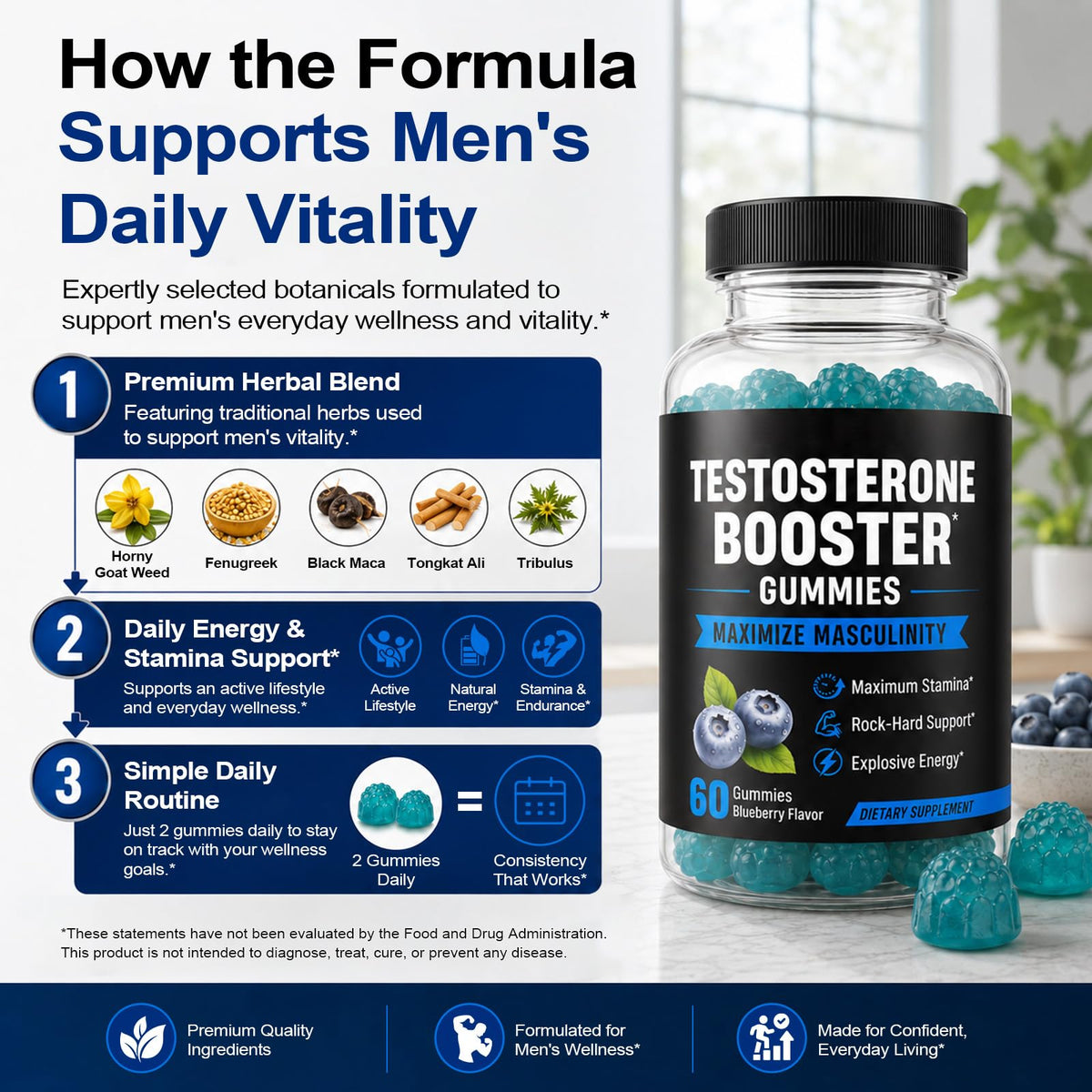 enhance performance testosterone chews