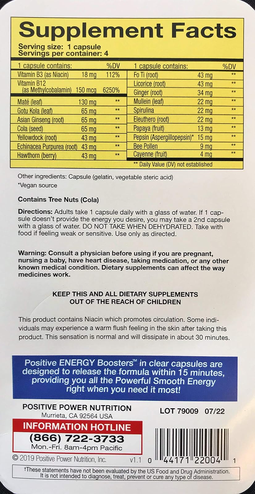 enhance performance with energy capsules