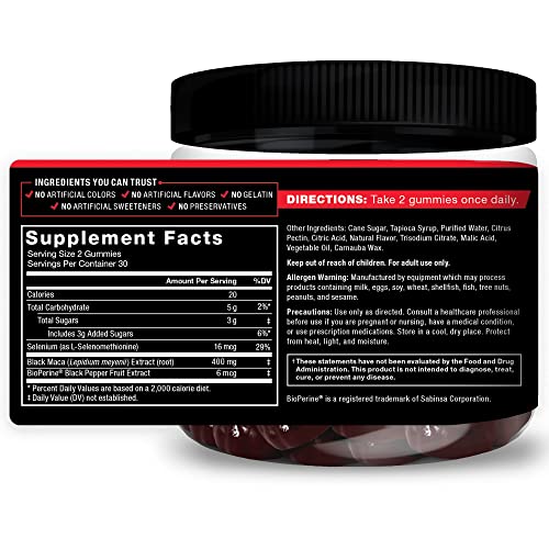 Enhance performance with maca root extract