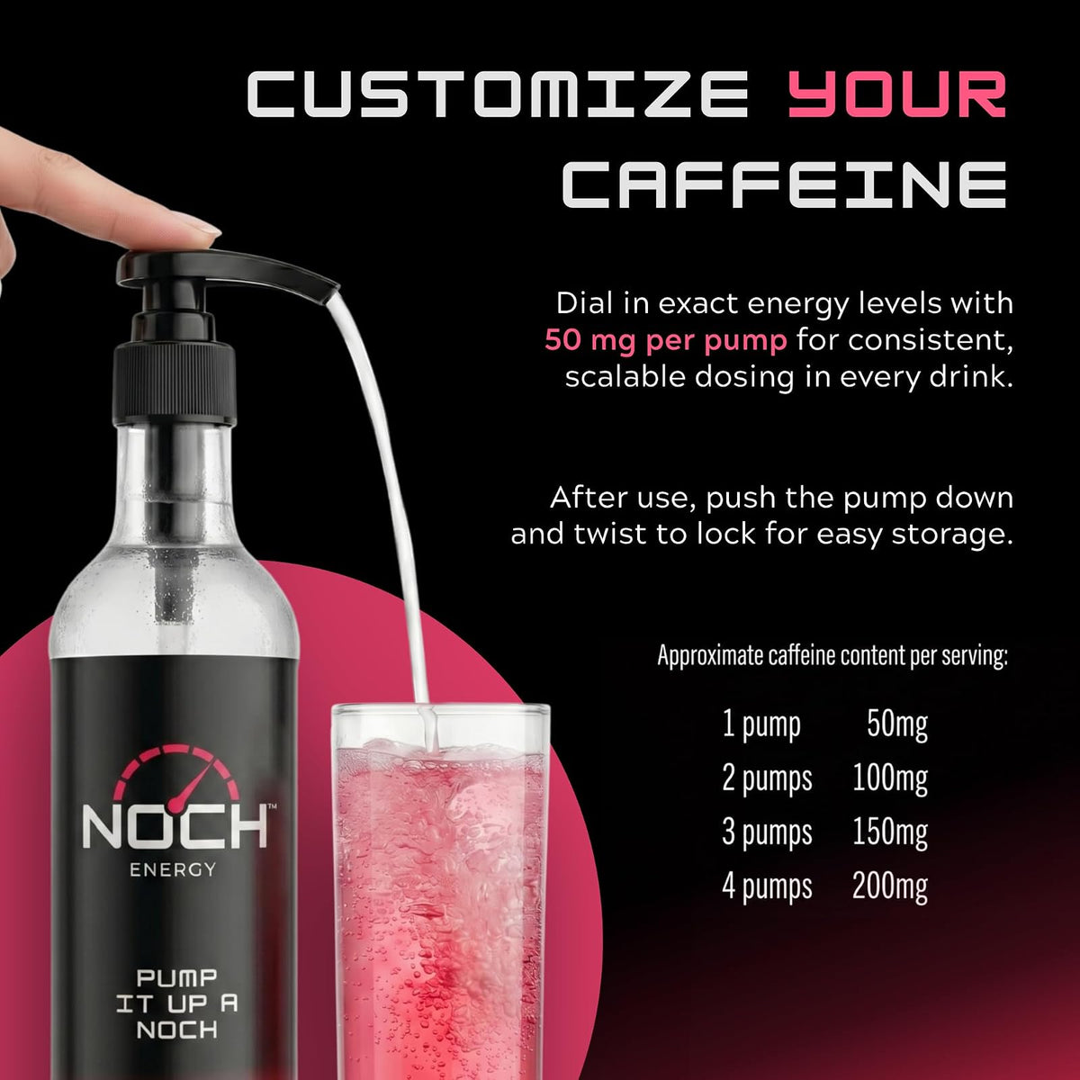 Enhance performance with Noch drink mix