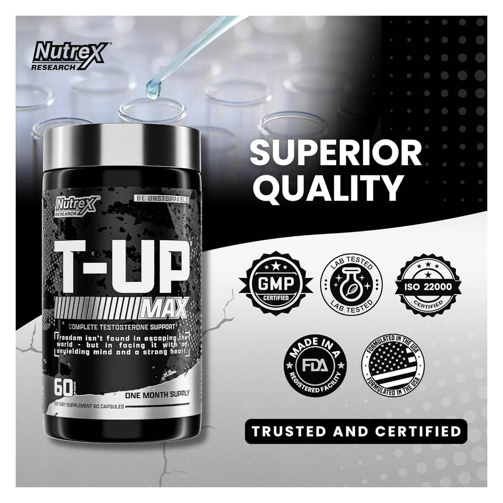 enhance performance with T-Up capsules