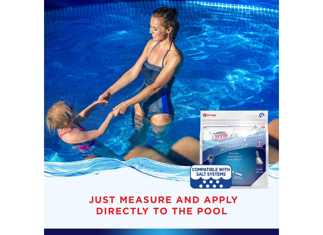enhance pool performance with calcium