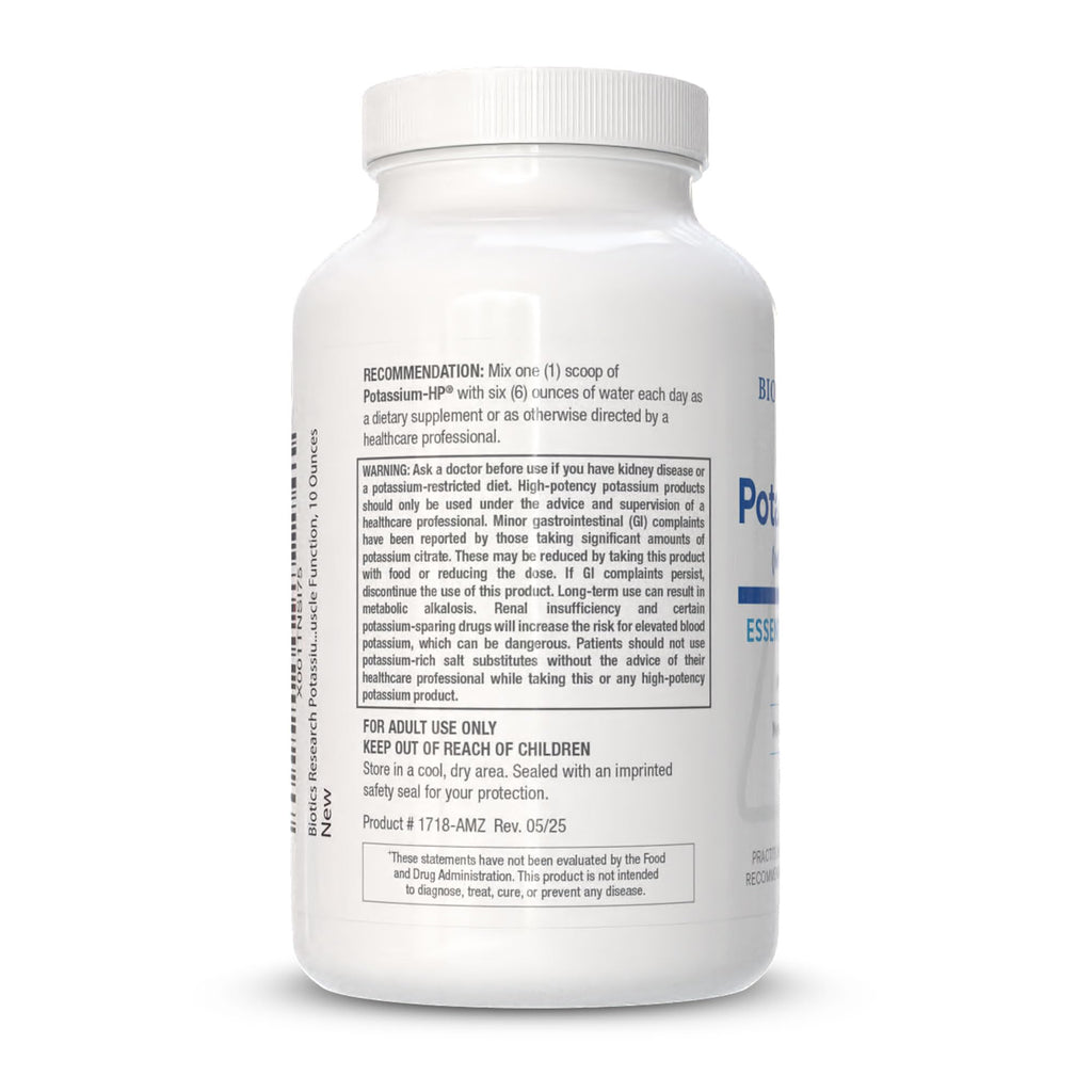 enhance potassium levels with electrolytes