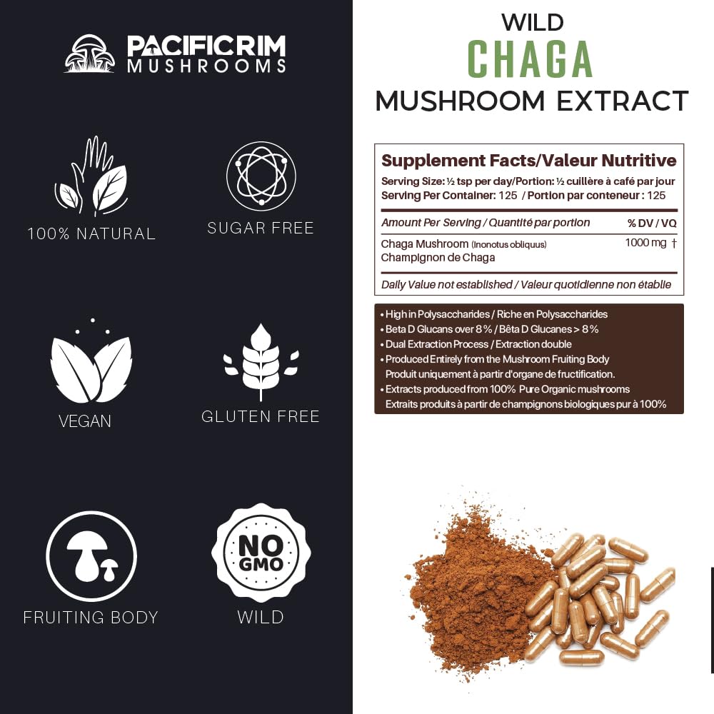 enhance recipes with chaga powder