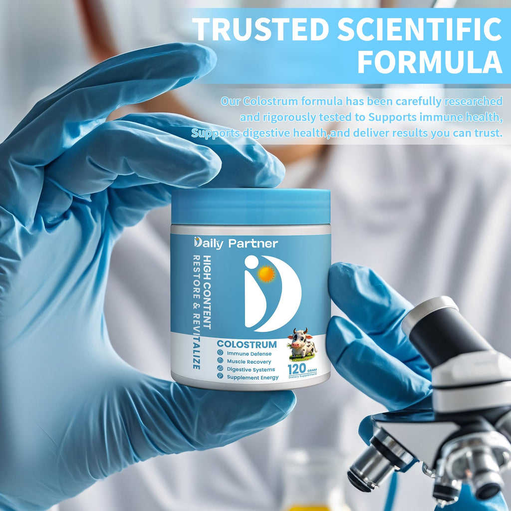 Enhance recovery with colostrum supplement