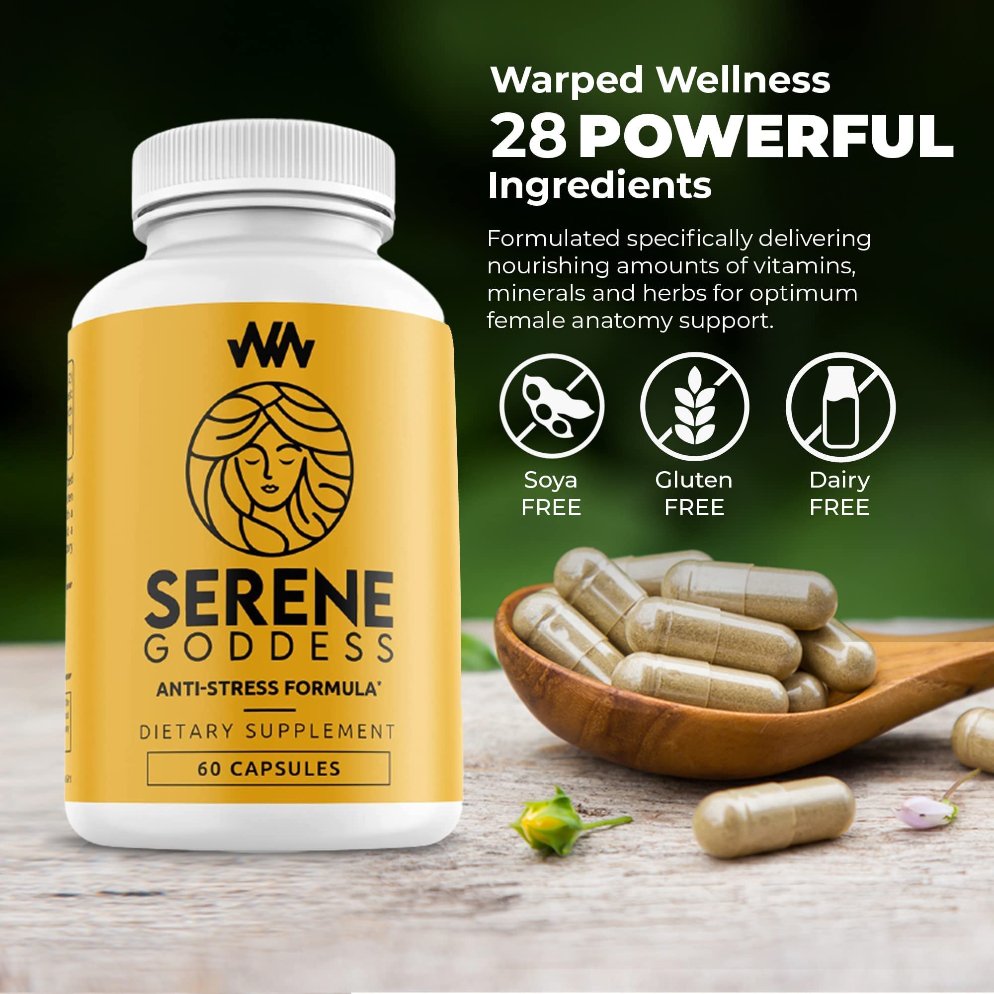 enhance relaxation with Serene Goddess