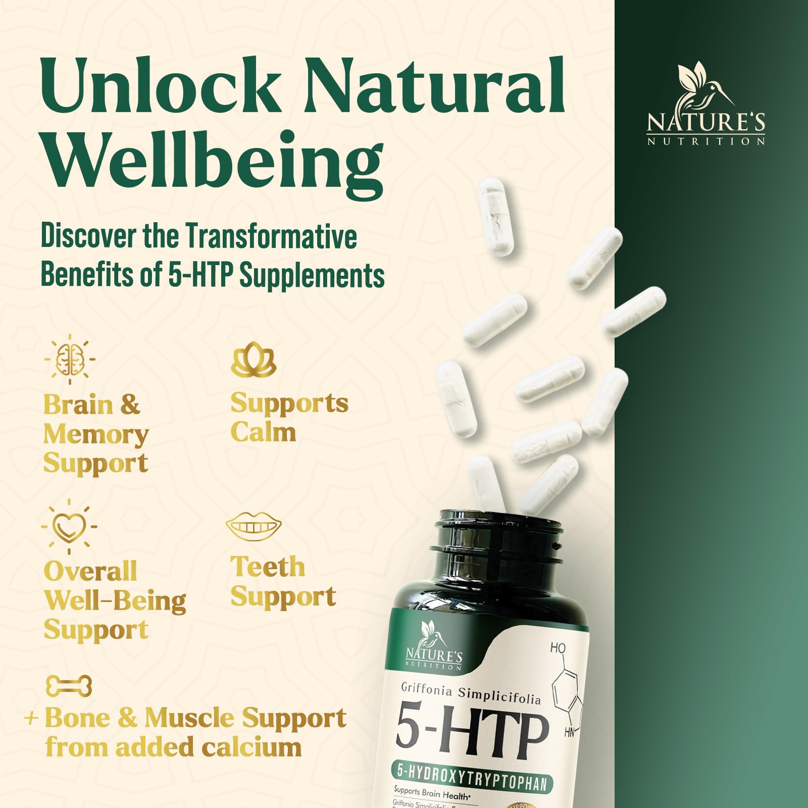 enhance serotonin levels with 5-HTP