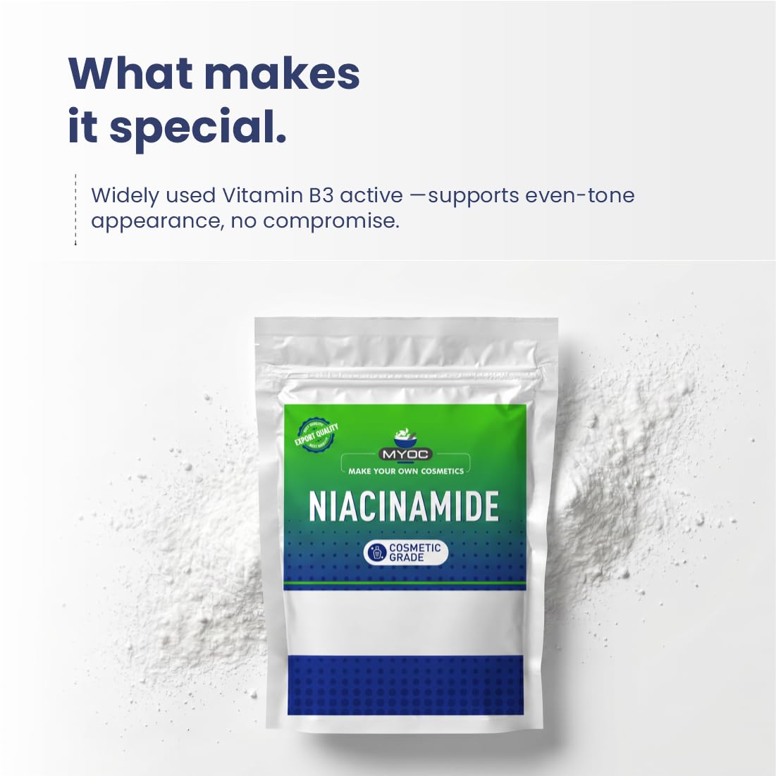 enhance skin texture with niacinamide