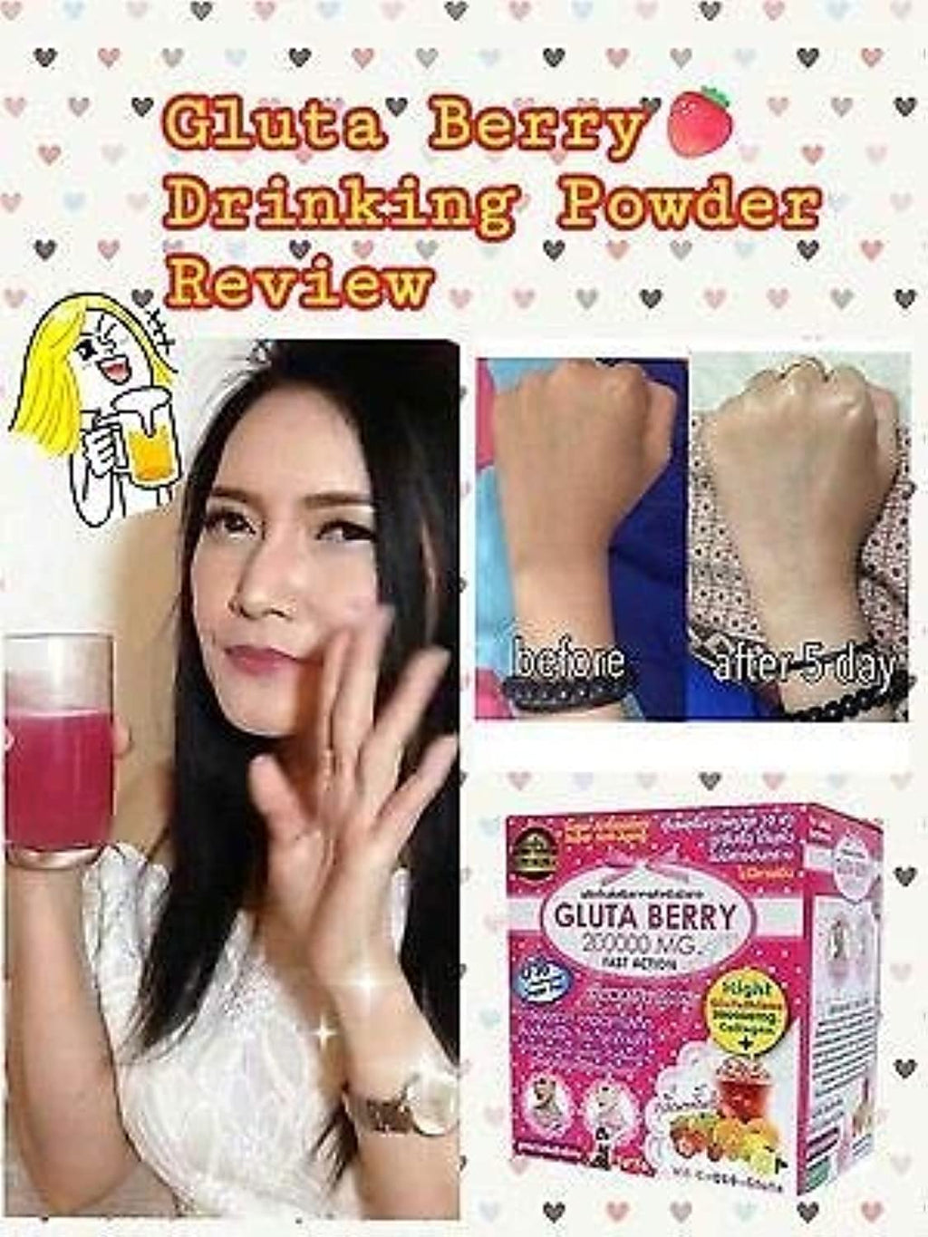 enhance skin tone with Gluta Berry