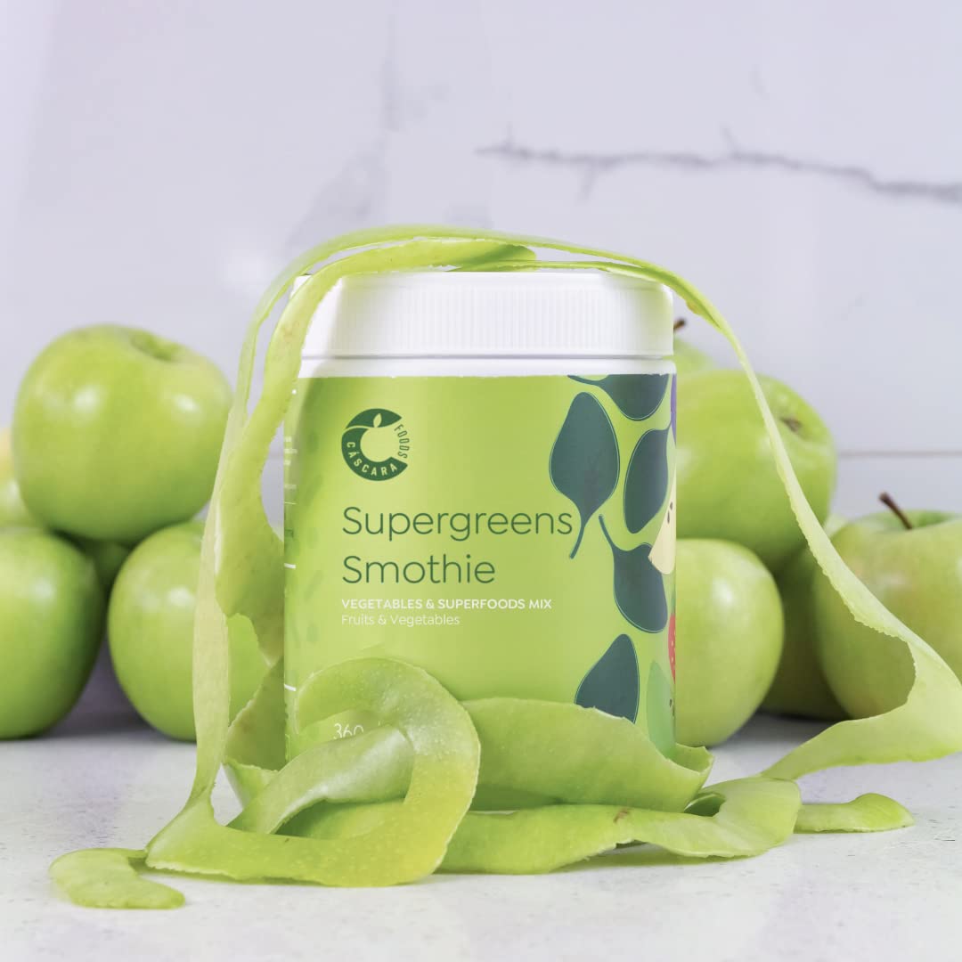 enhance smoothies with SuperGreens Powder