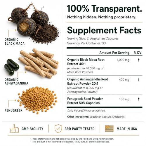 enhance stamina with black maca