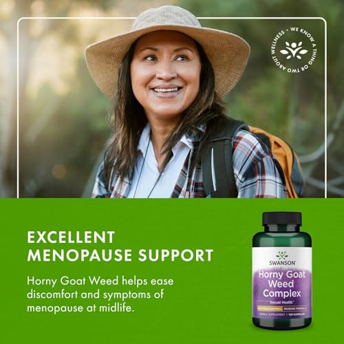Enhance stamina with Swanson Horny Goat Weed