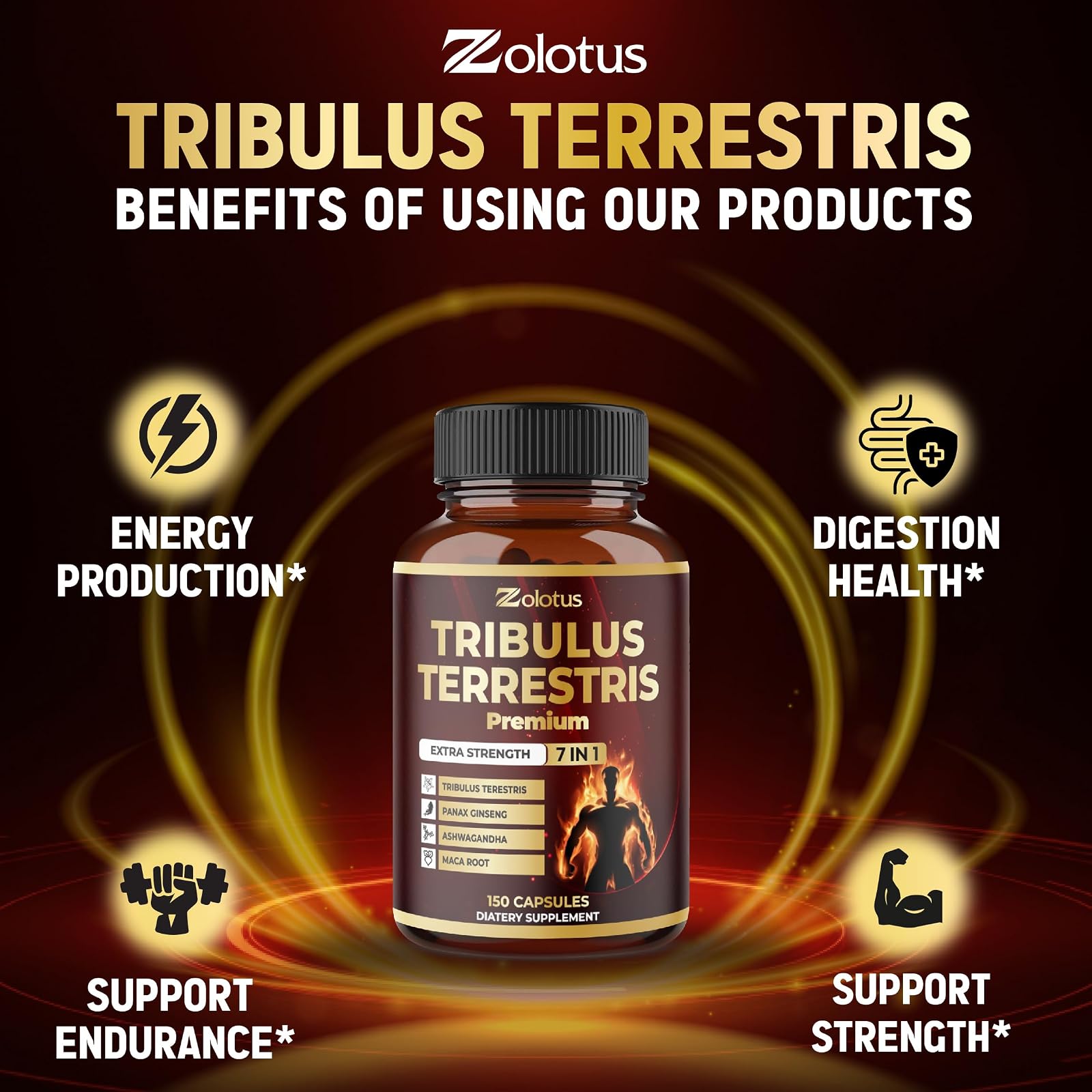 Enhance stamina with Tribulus Terrestris blend