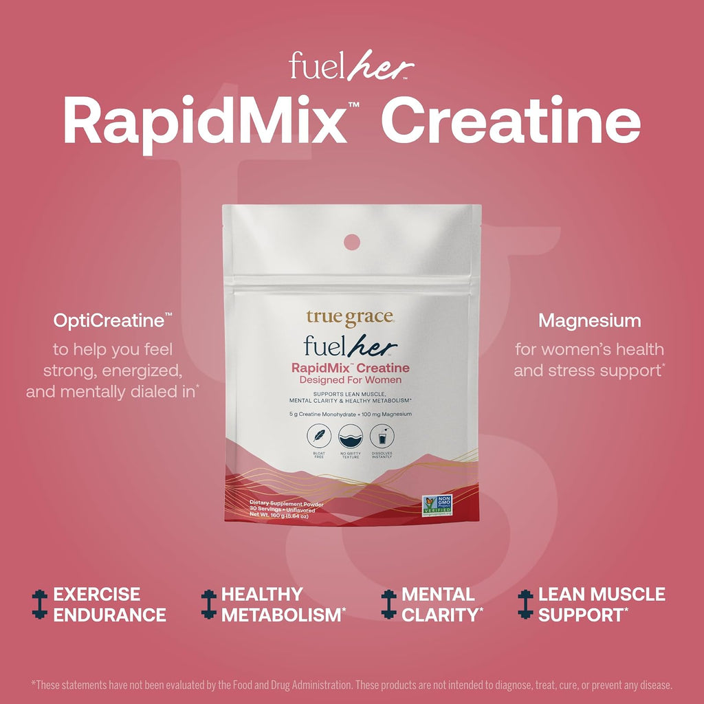 enhance strength with True Grace creatine