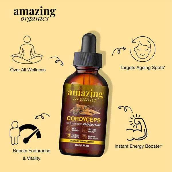 Enhance vitality with Cordyceps drops