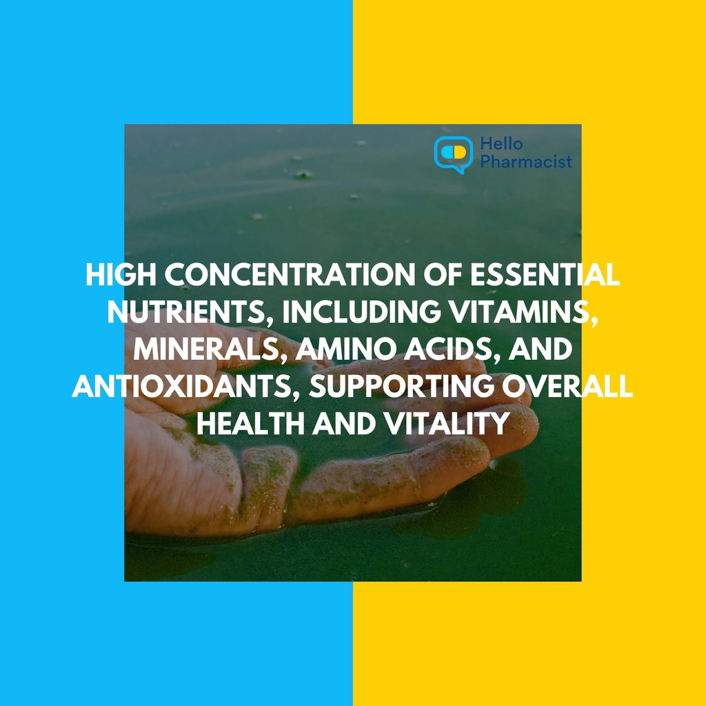 enhance vitality with klamath algae