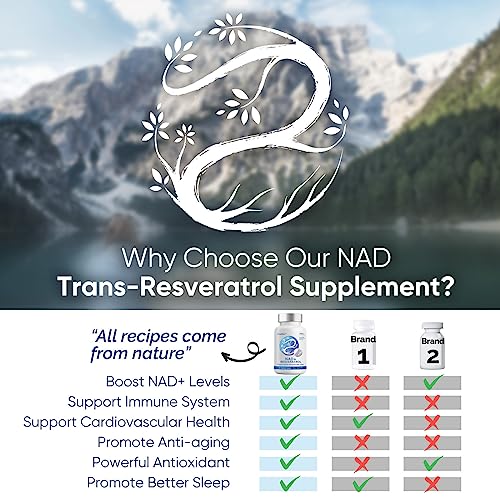 Enhance vitality with NAD+ and resveratrol
