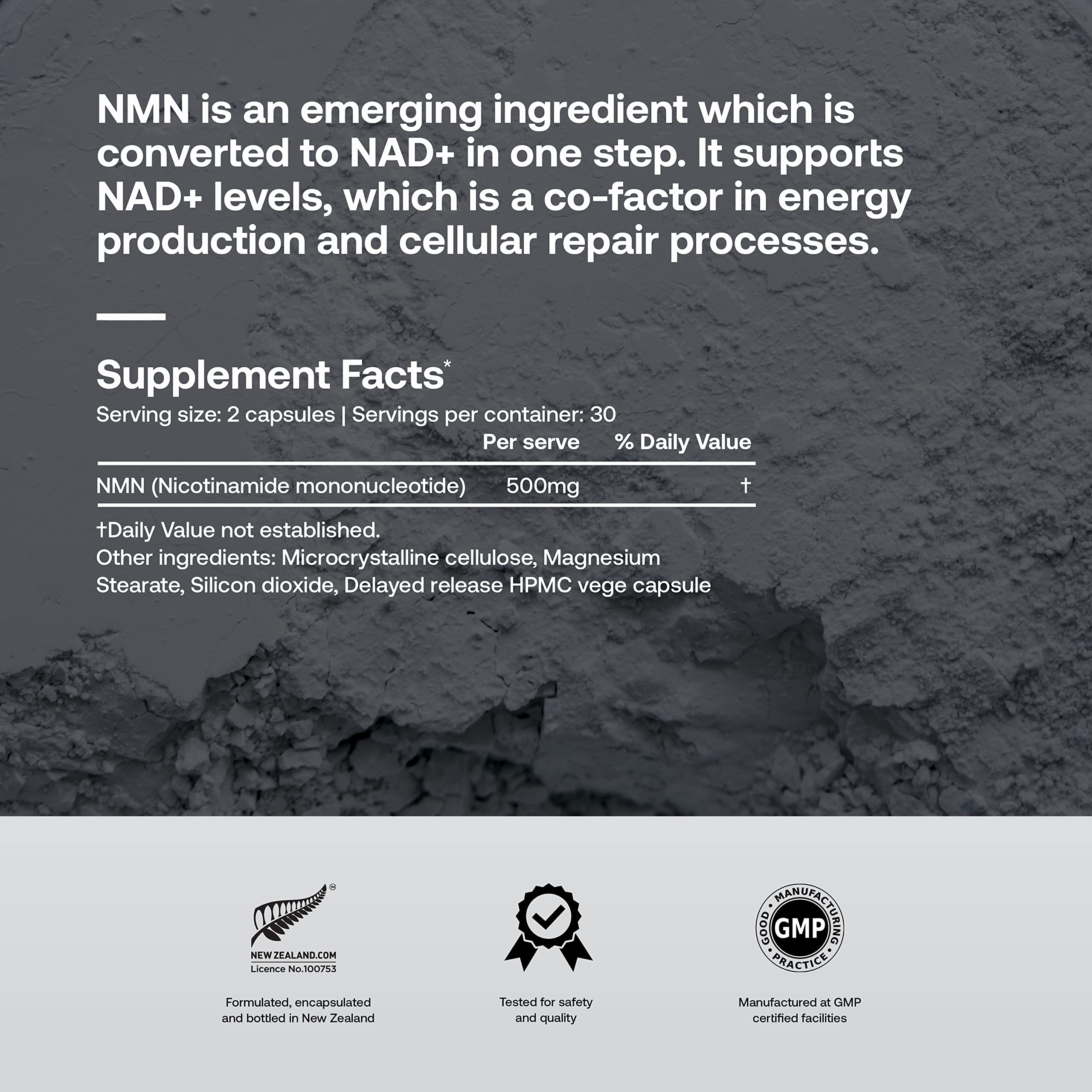 enhance vitality with NMN capsules