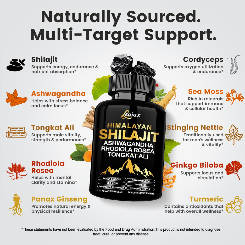 enhance vitality with shilajit supplements