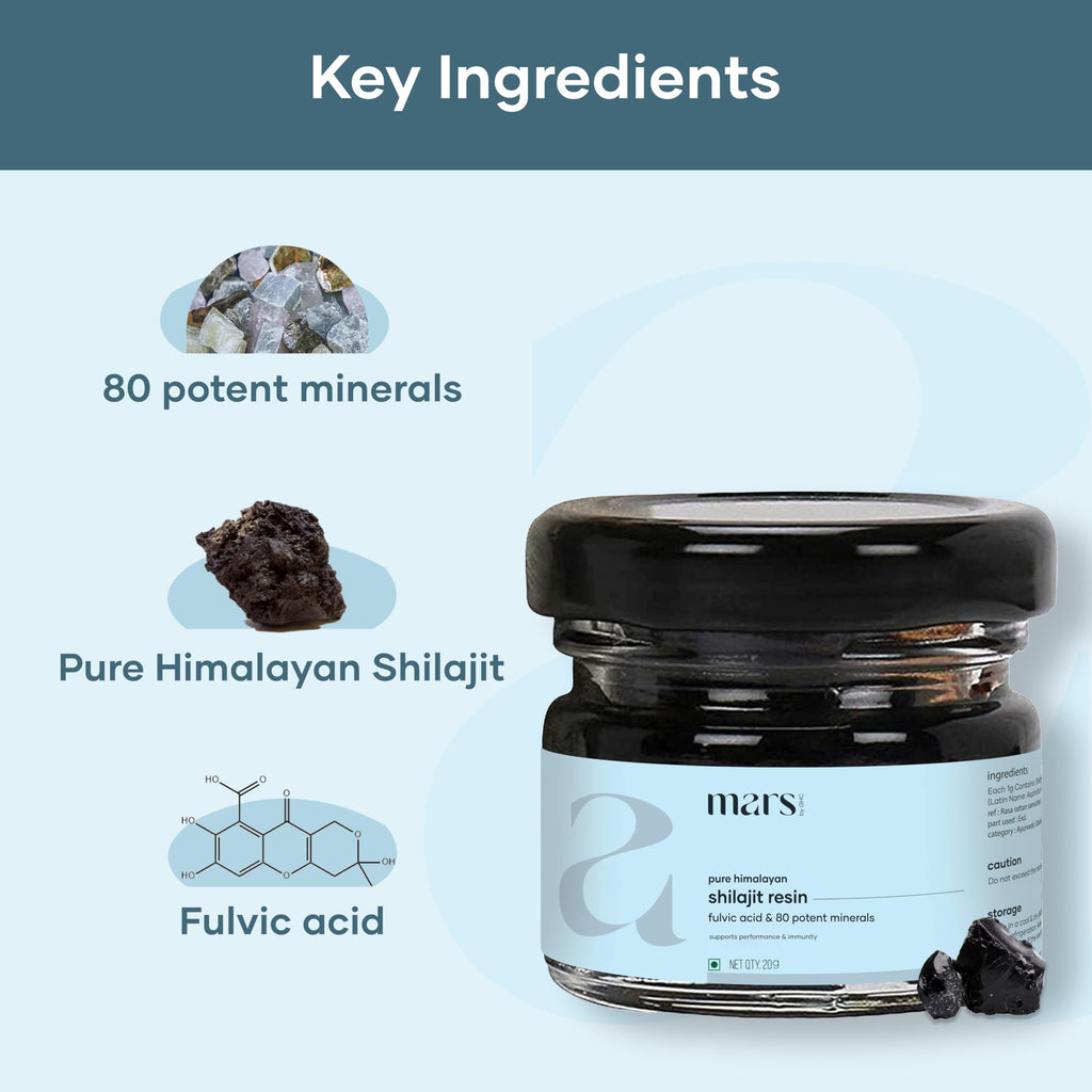Enhance vitality with Shilajit
