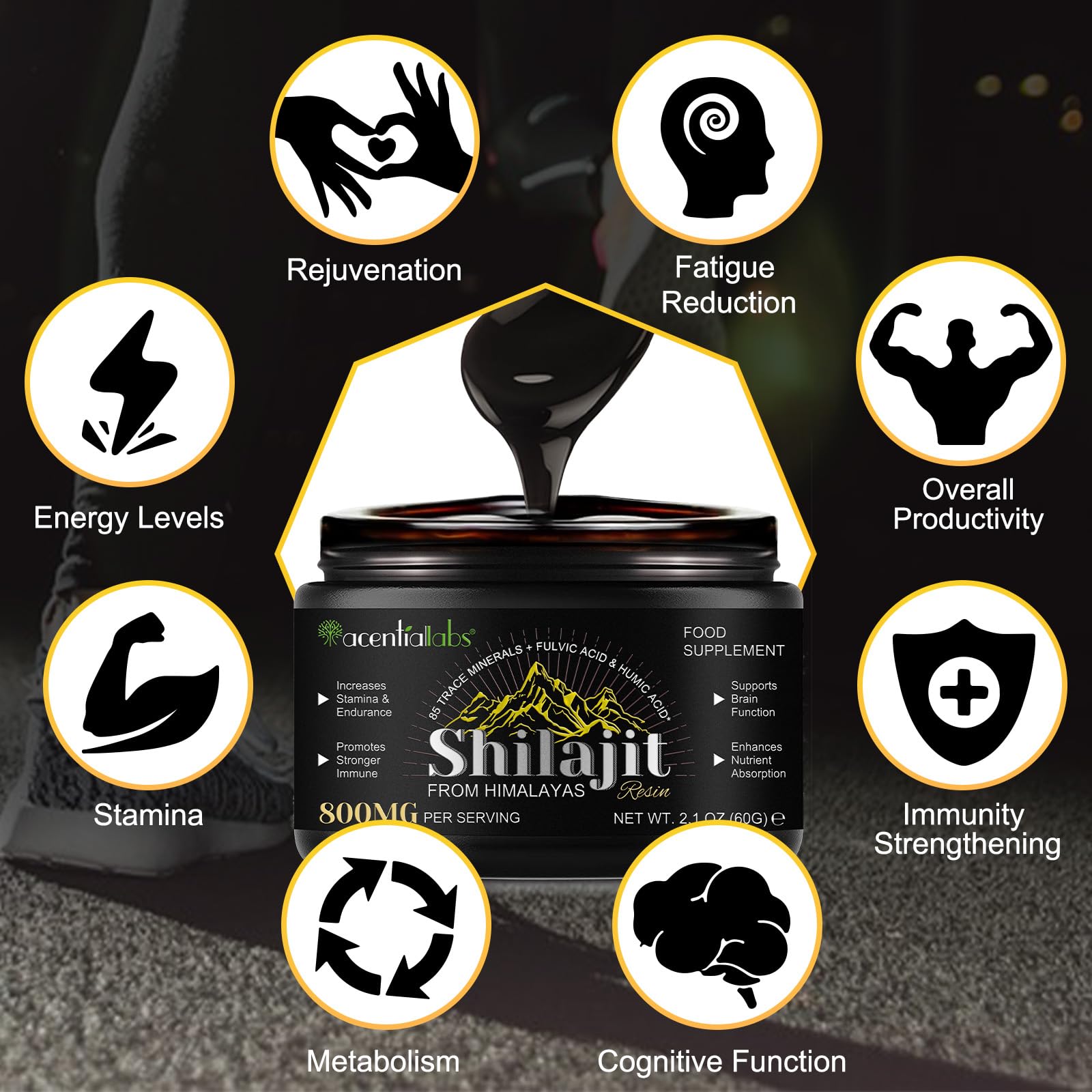 Enhance vitality with Shilajit