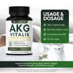 enhance wellness with AKG vitamins