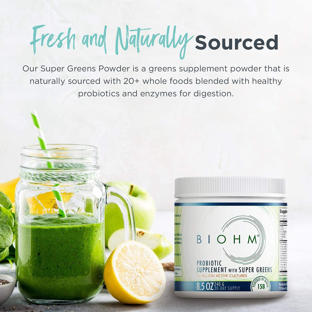 enhance wellness with BIOHM Super Greens