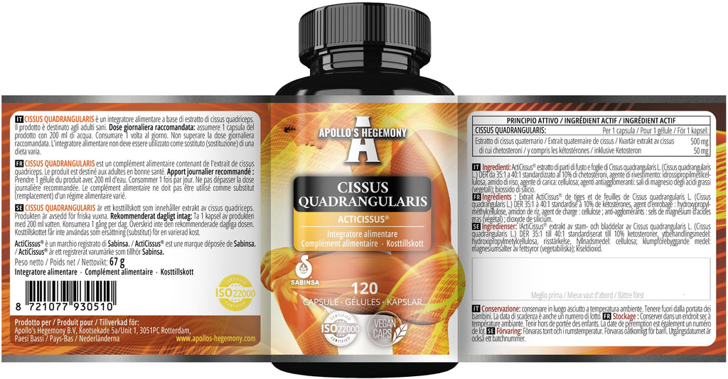 enhance wellness with cissus quadrangularis
