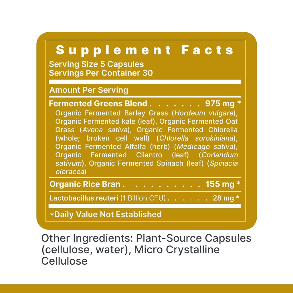 enhance wellness with fermented greens