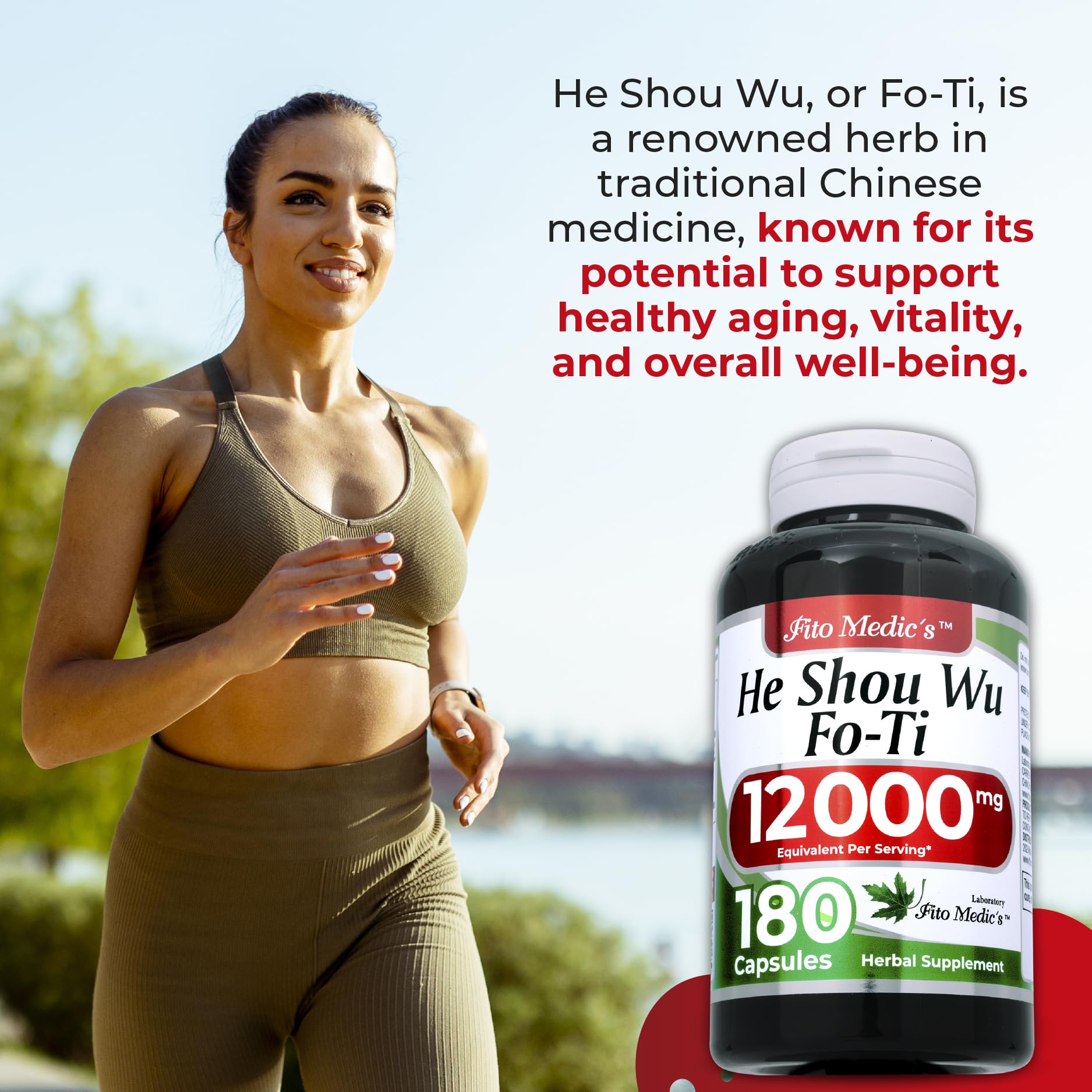 enhance wellness with Fo Ti capsules