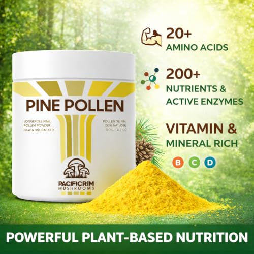 enhance wellness with pine pollen