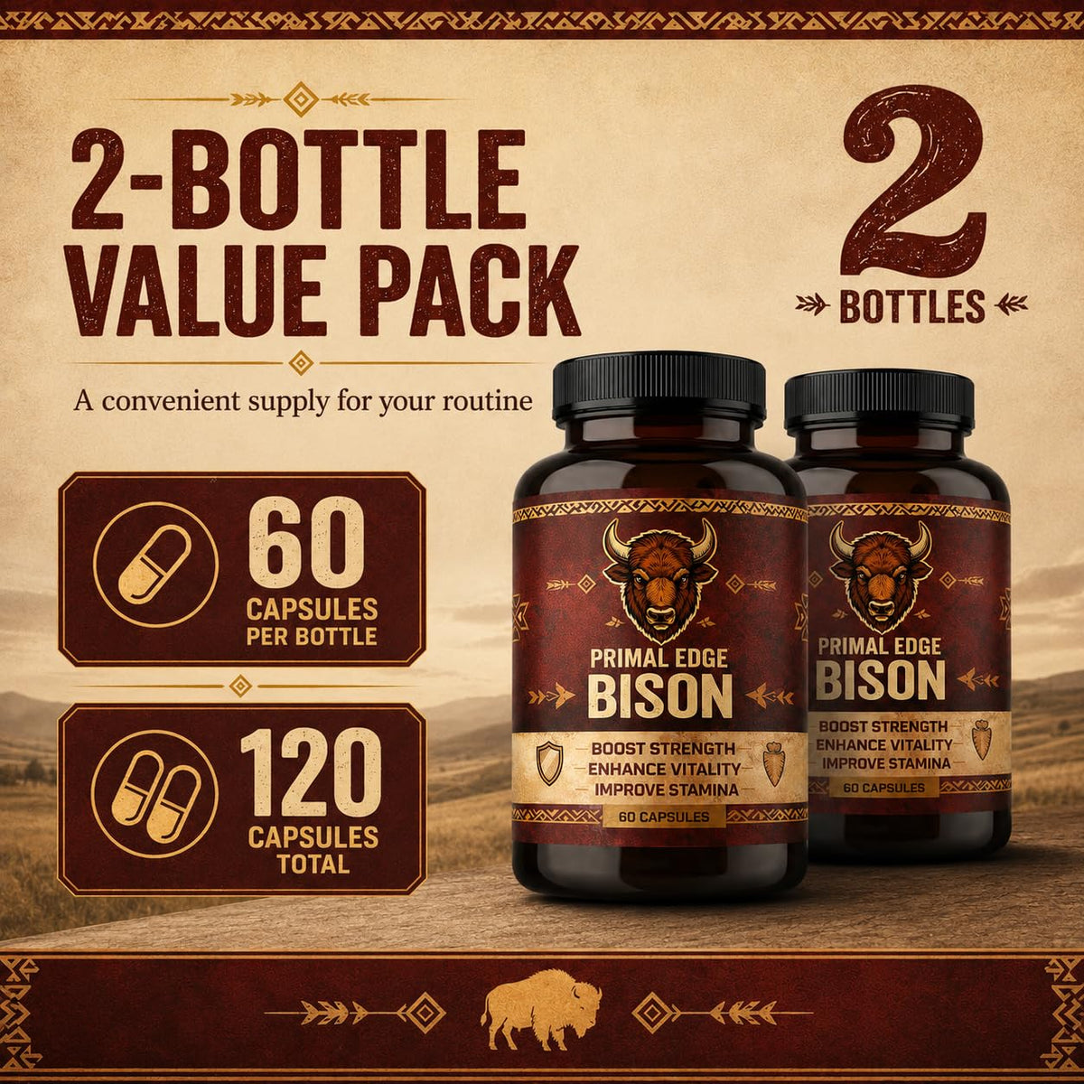 enhance wellness with Primal Edge vitamins