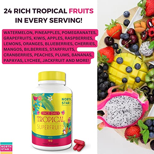 Enhance wellness with tropical fruit supplements