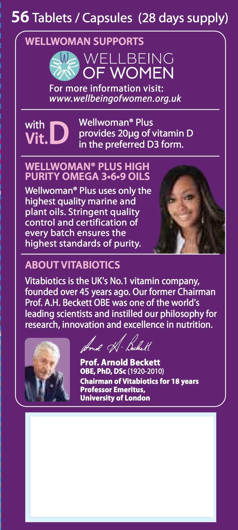 enhance wellness with Wellwoman Plus