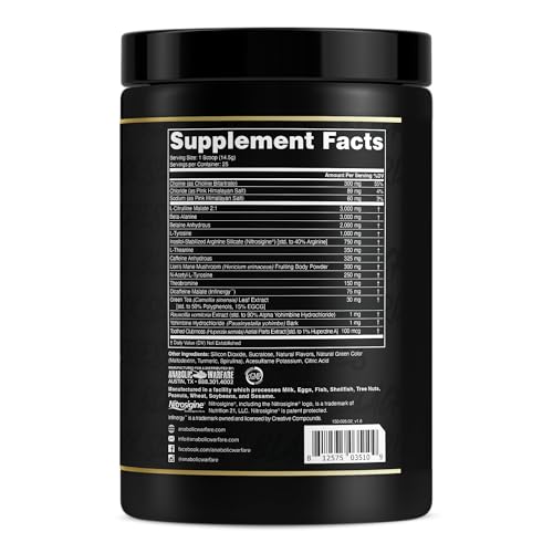 Enhance workout performance pre-workout