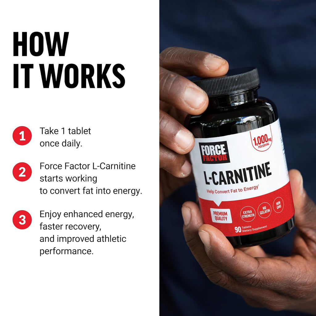 enhance workout performance with l-carnitine