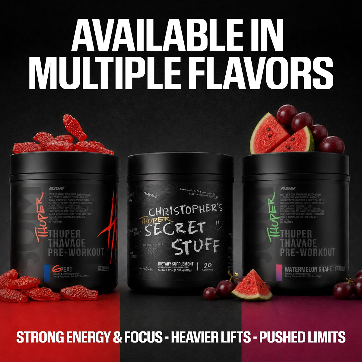 Enhance workout performance with RAW Thuper Thavage
