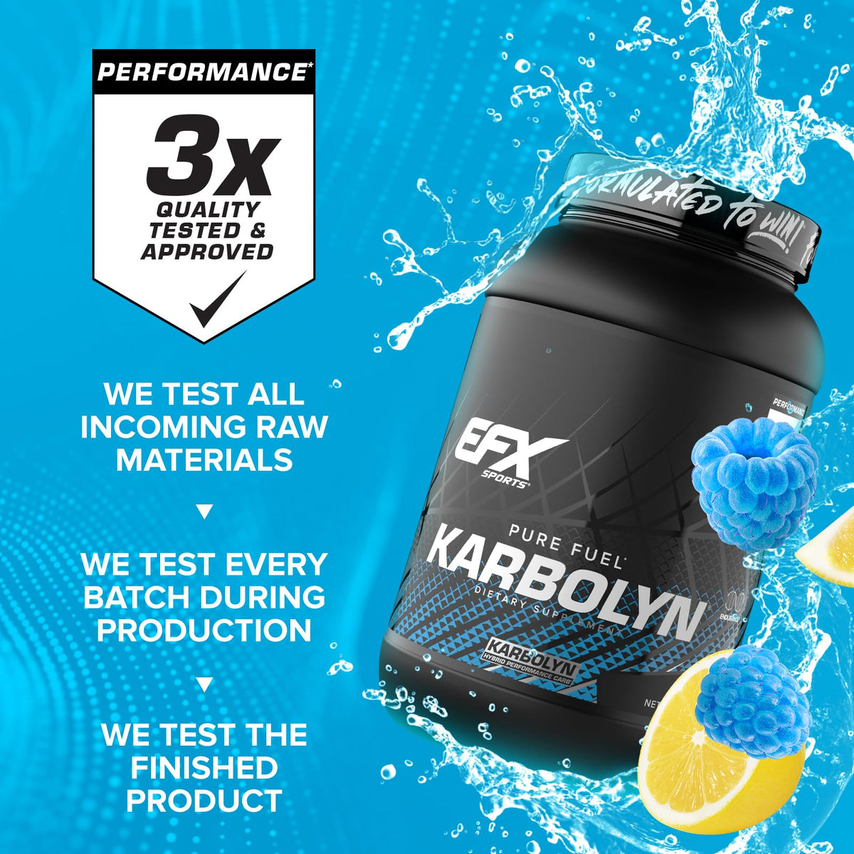 Enhance workout recovery with Karbolyn