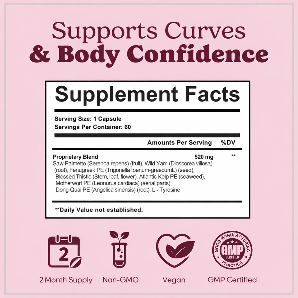 Enhance your curves with vitamins