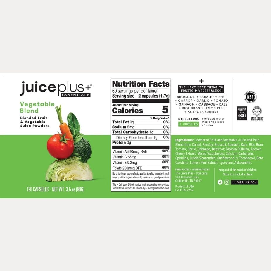 enhance your diet with Juice Plus+