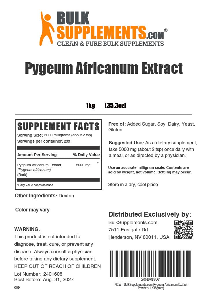 enhance your diet with Pygeum