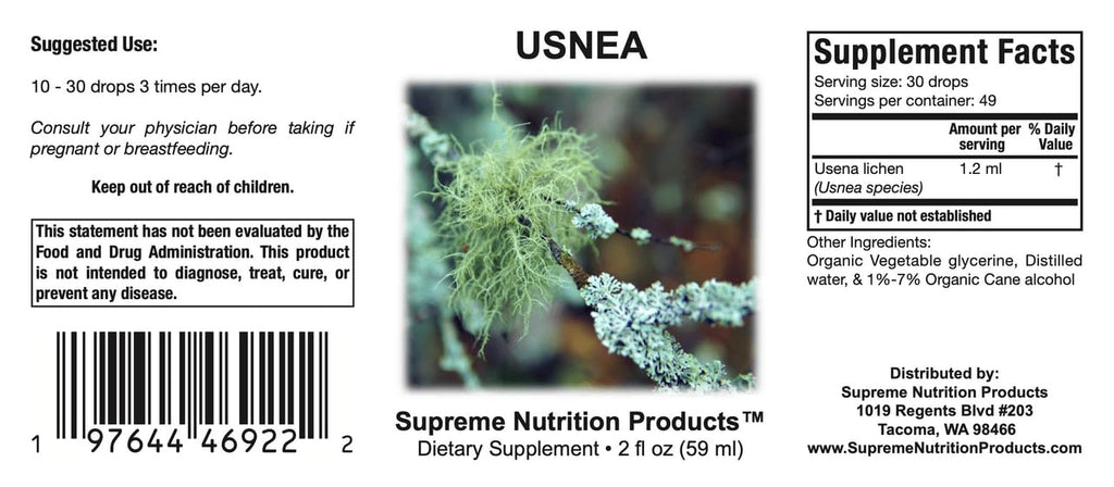 enhance your diet with Usnea supplements