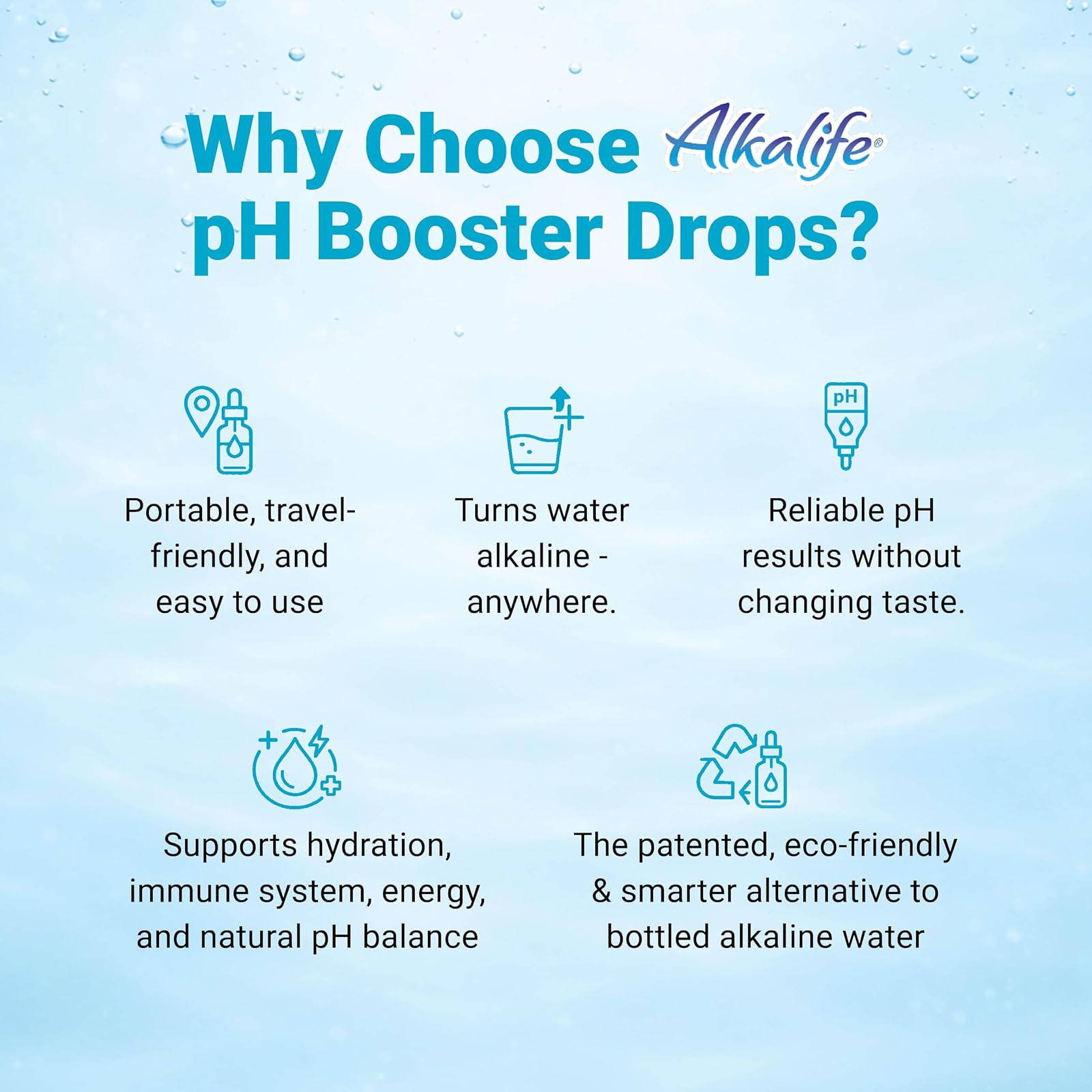 enhance your drinks with pH booster