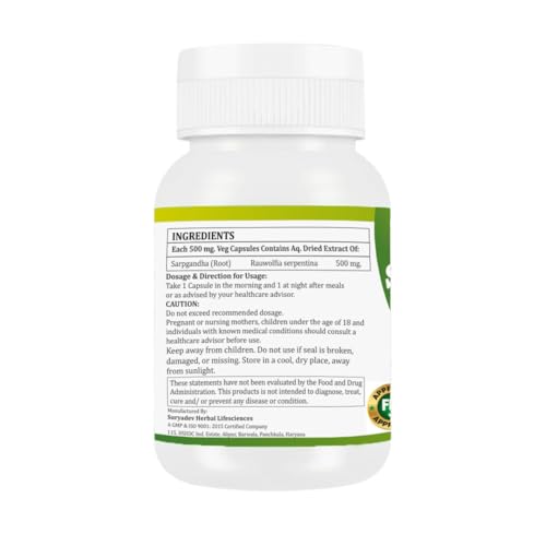 Enhance your wellness routine with Sarpgandha