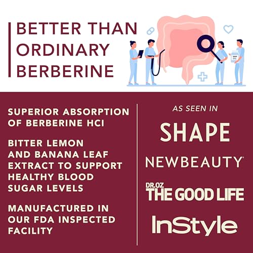 enhanced absorption berberine formula