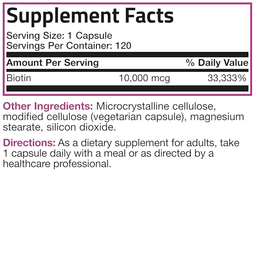 enhanced absorption biotin formula