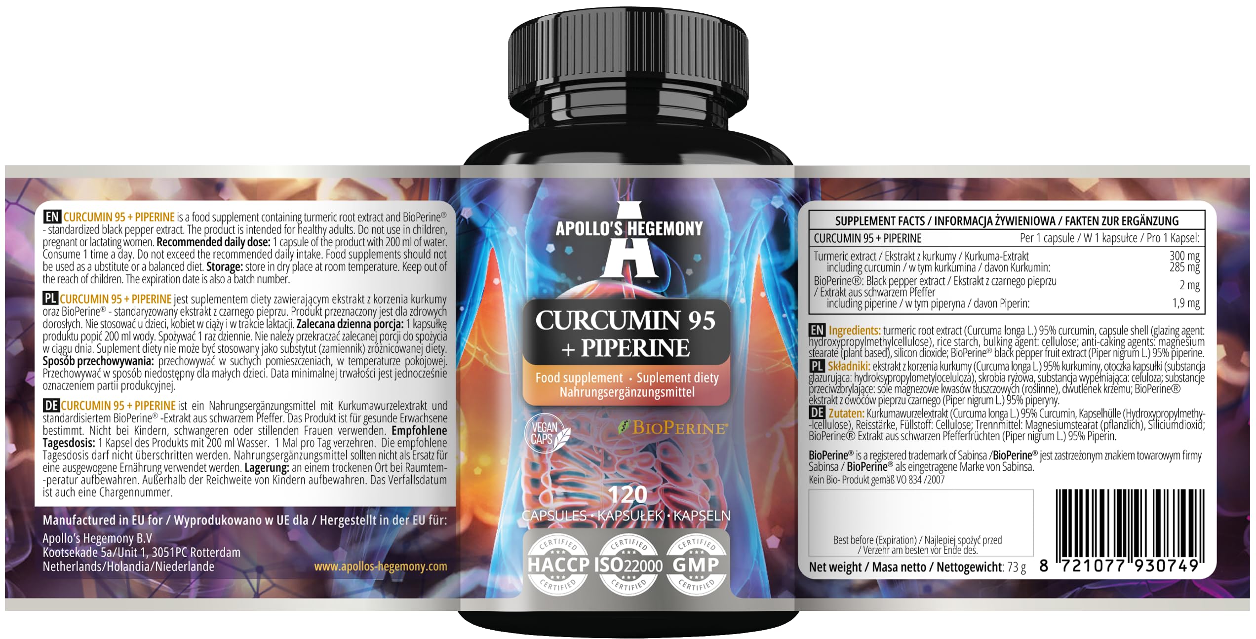 enhanced absorption curcumin formula